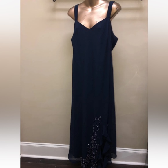 Kathy Roberts | Dresses | Kathy Roberts Dress Womens 6 Glittery Long ...